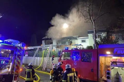 Wohnhaus nach Brand am Marburger Richtsberg unbewohnbar